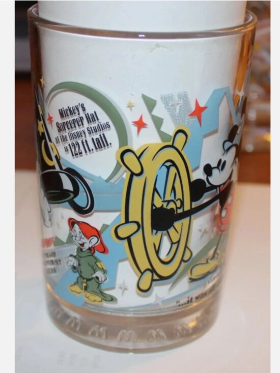 McDonald's | Dining | 202 Mcdonalds Walt Disney World Character Glass ...